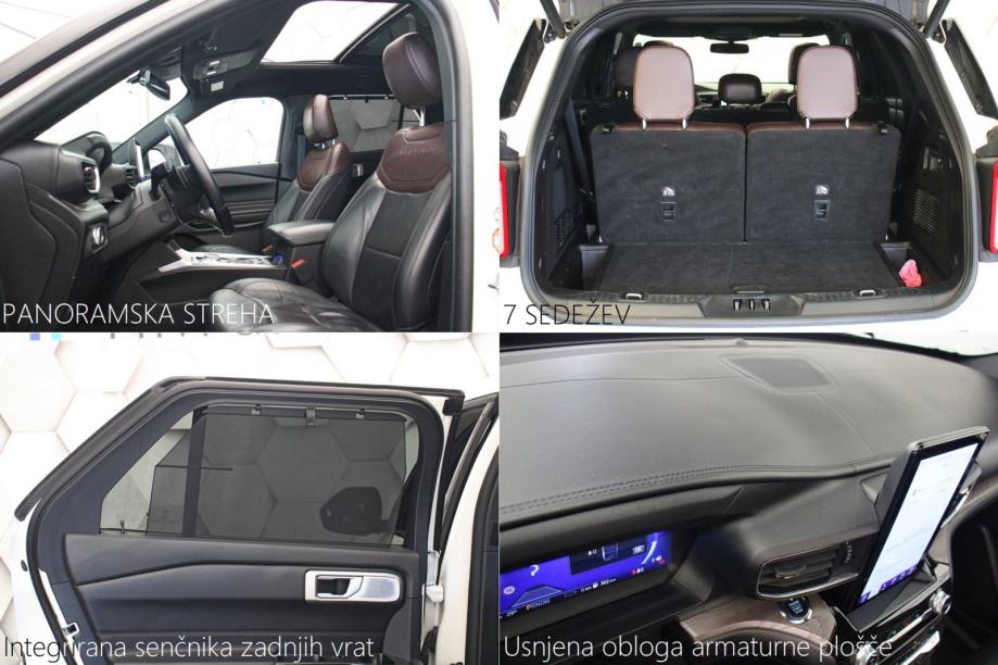 Ford Explorer Platinum 3.0 EcoBoost 457KM Plug-IN Hybrid PANO COCKPIT ...