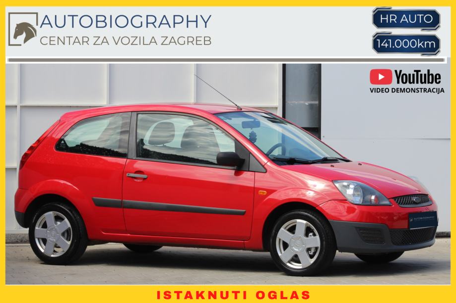 Ford Fiesta 1,3 |Kupljen nov u Hr | SAMO 141.oookm| KLIMA | VIDEO DEMO ...