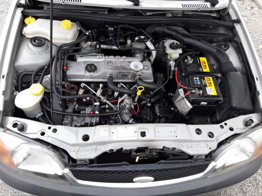 Ford Fiesta 1.8 D, REG. 07.11.2018.,SERVO,5 VRATA,EL. PODIZAČI,KARTICE ...