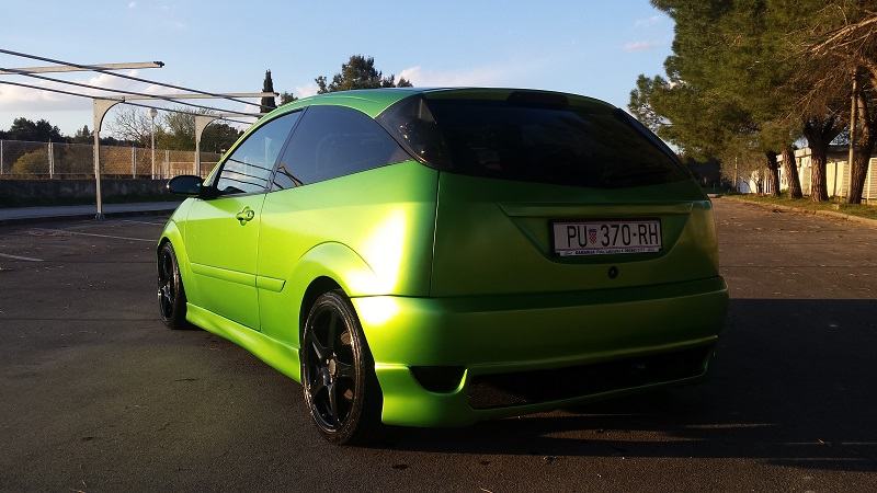 Ford Focus 1.8 Tdci Rieger tuning, atest CVH, REG:3/2018,Nove gume ...