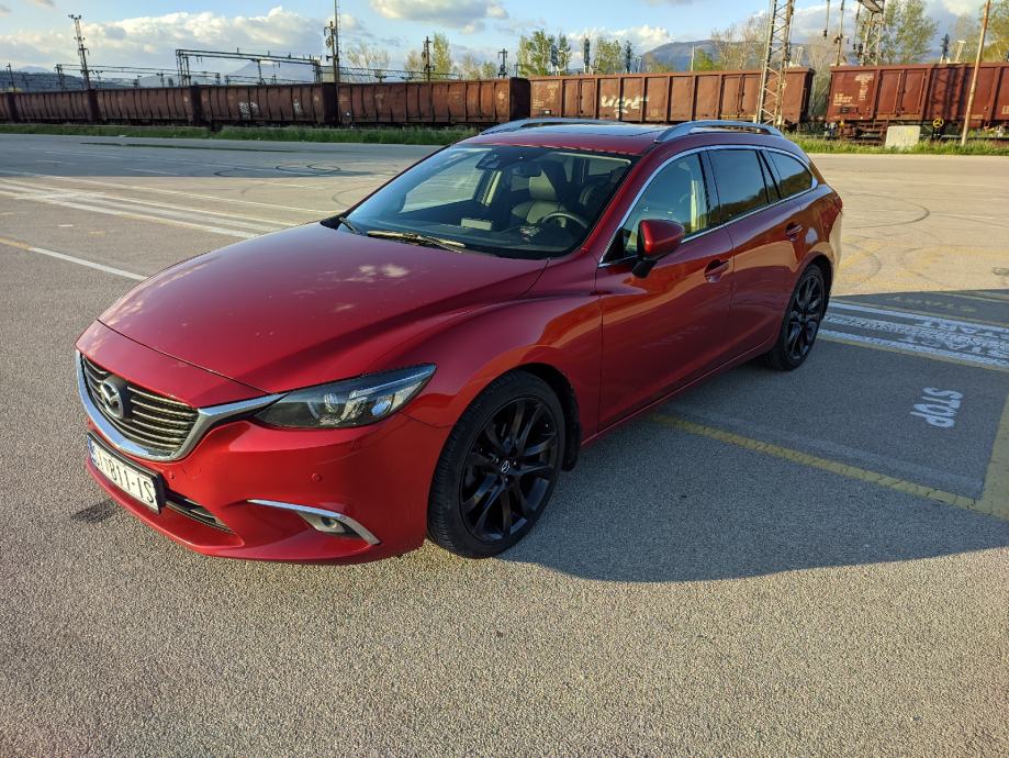Mazda 6 Karavan 2.2D-175KS 107 tisuća km redizajn, Revolution Top, 2008 ...