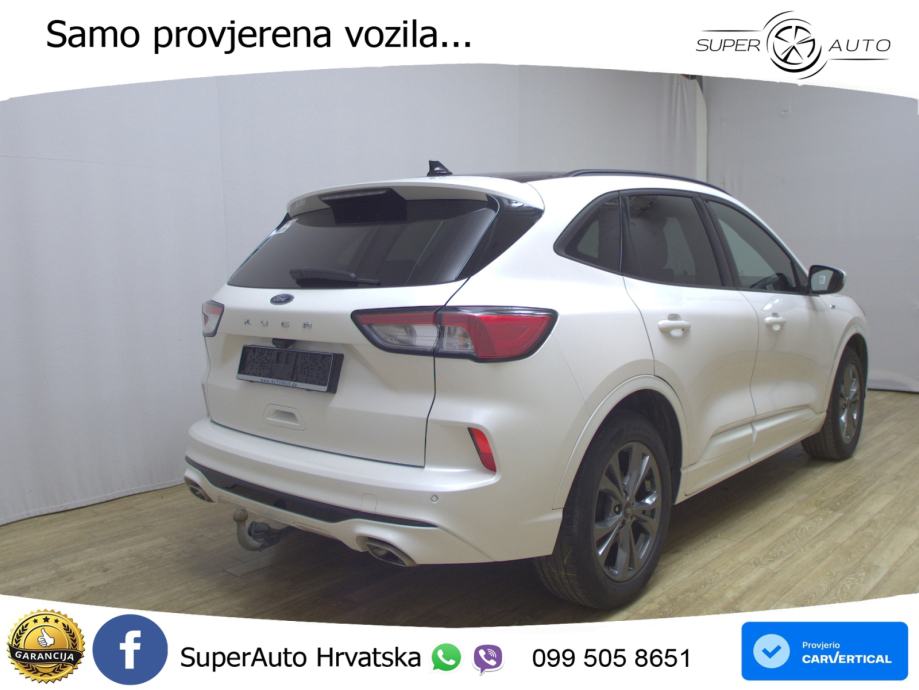 Ford Kuga 2.0 EB 4x4 Aut. ST-Line 190 KS, LED+PANO+KAM+VIRT+PARK, 2021 god.