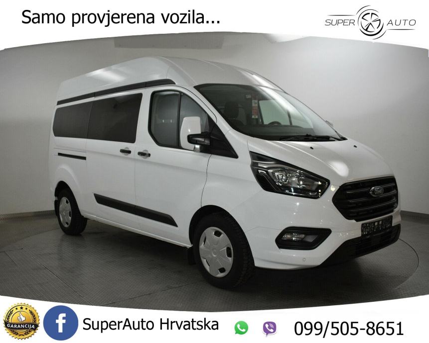 Ford Transit Custom 320 L2H2 Lang 131 KS, Trend 9-SIT+STANDHZ+TEM, 2019 ...