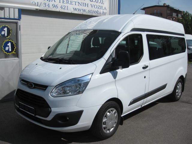 Ford Transit CUSTOM Kombi 310 2,2 TDCI L4H2 PUTNIČKI 9 SJED., KLIMA ...