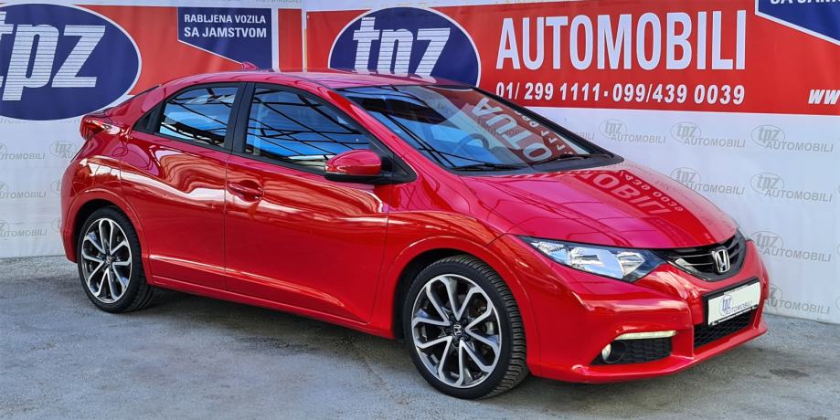 HONDA*CIVIC*2.2 i-DTEC-150KS*2013G*DESIGN*1.VLASNIK*REZERVIRANO*, 2013 god.