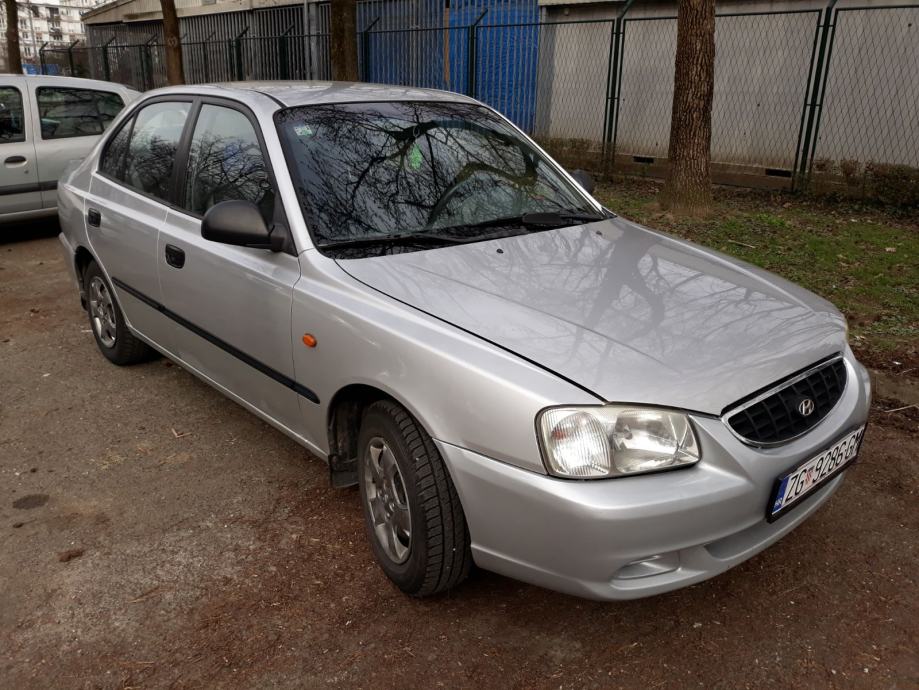 Hyundai Accent 1,5 CRDi 2002. dizel, reg 10/2018, 2002 god.