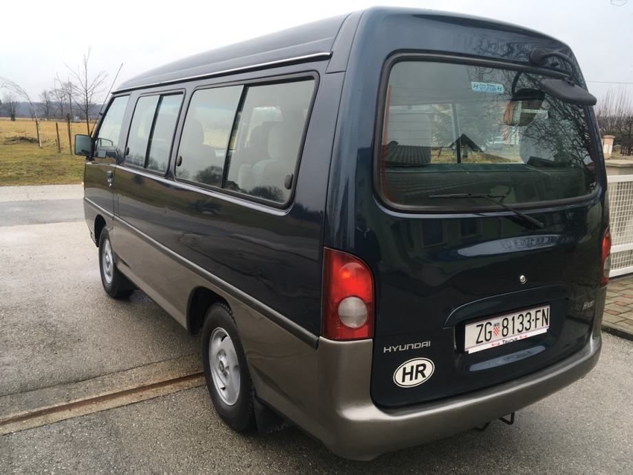 Hyundai H-100 2.5 DIZEL panel van lux KLIMA 8+1 reg.8/2017, 1996 god.