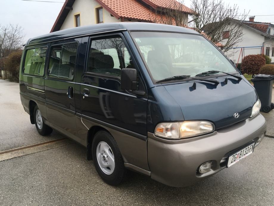 Hyundai H-100 2.5 DIZEL panel van lux KLIMA 8+1 reg.8/2017, 1996 god.