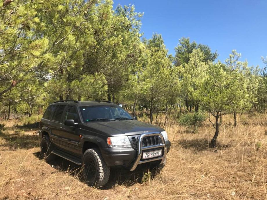 Jeep WJ 4.7, V8 H.O. Overland!!! plin, kuka, 4 inch lift, FOX, 260ks, 2003 god.