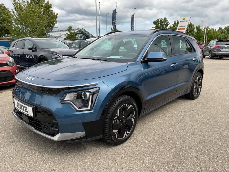 Kia Niro EV 64,8kWh WLTP 460KM ACC NAVI KAM ALU LED APPLE EL. SJEDALA, 2022 god.