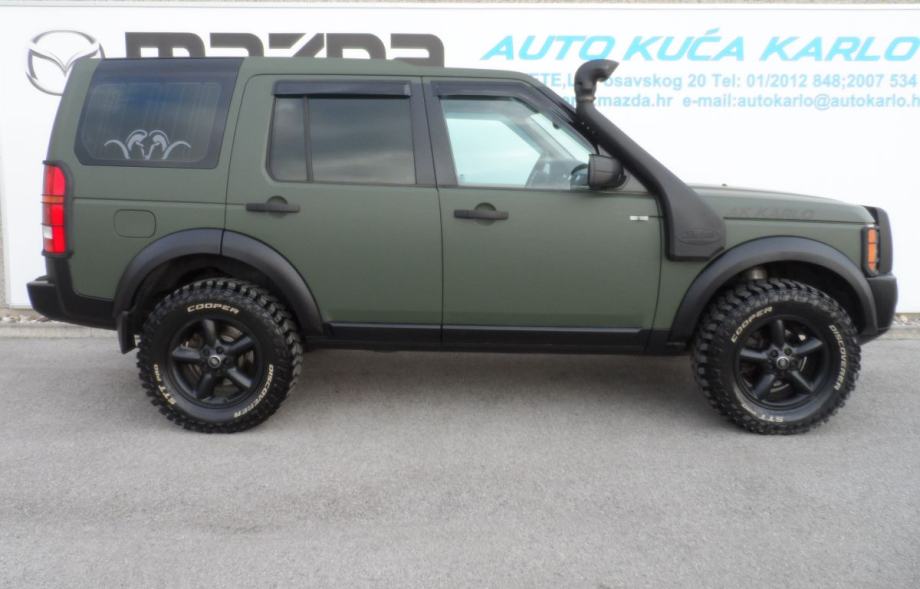 LAND ROVER DISCOVERY 3 2,7 TDV6 - MILITARY GREEN, 2005 god.