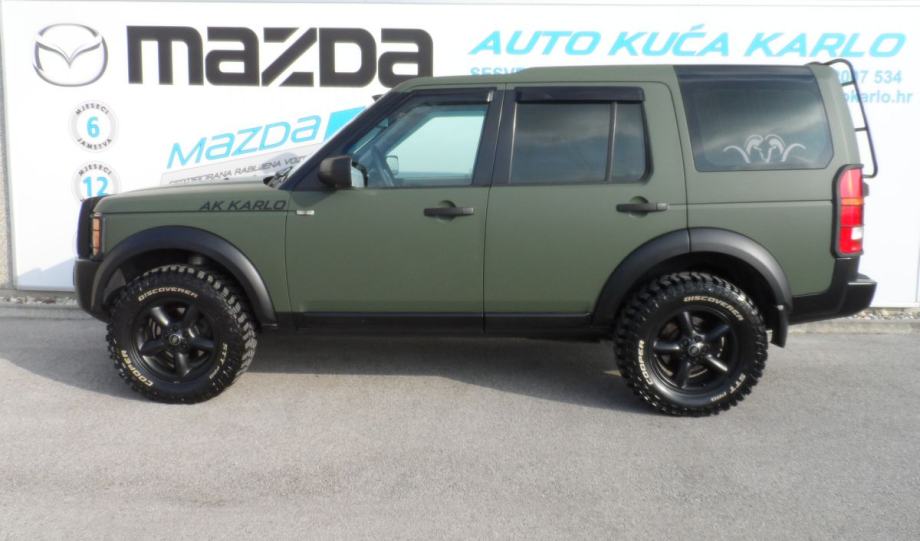 LAND ROVER DISCOVERY 3 2,7 TDV6 - MILITARY GREEN, 2005 god.