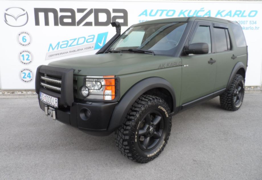 LAND ROVER DISCOVERY 3 2,7 TDV6 - MILITARY GREEN, 2005 god.