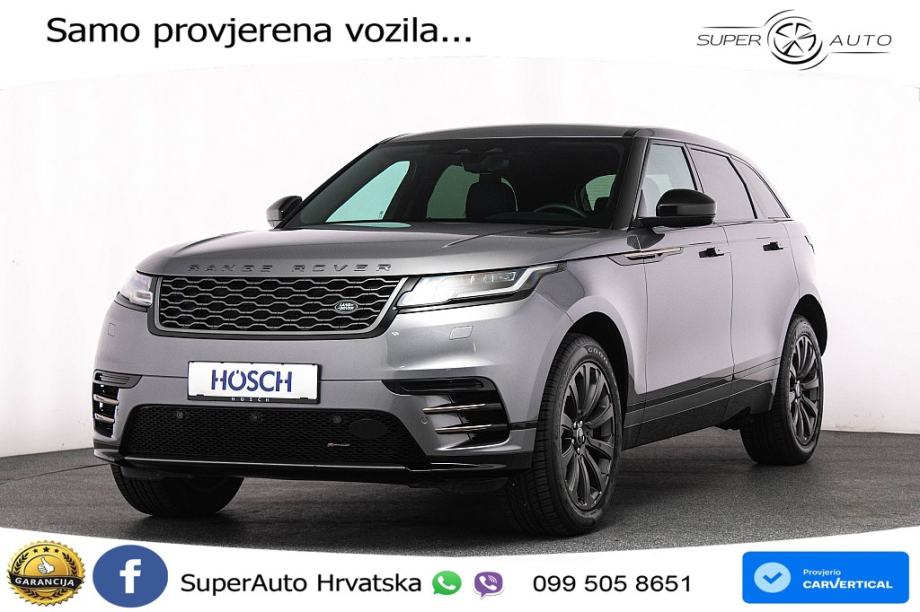 Land Rover Range Rover Velar 2.0 D200 AWD R-Dynamic SE 204 KS, LED+GR ...