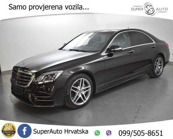 Mercedes S 350d 9G. AMG Line 286 KS, ZRAČNI+360+HEAD+PANO+VIRT+ACC ...