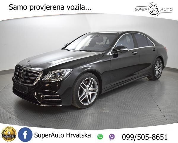 Mercedes S 400d 4Mat AMG Line 340 KS, ZRAČNI+PANO+BURM+STDHZ+360+HEAD ...