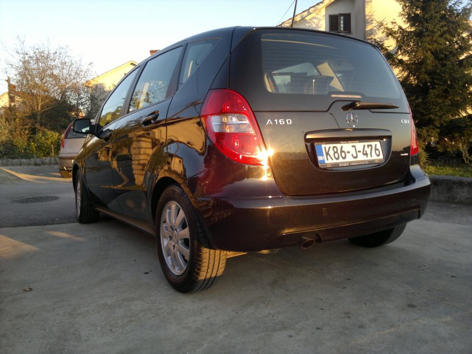 Mercedes A-klasa 160 CDI blue efficiency, BH BiH tablice ZAMJENA za HR ...