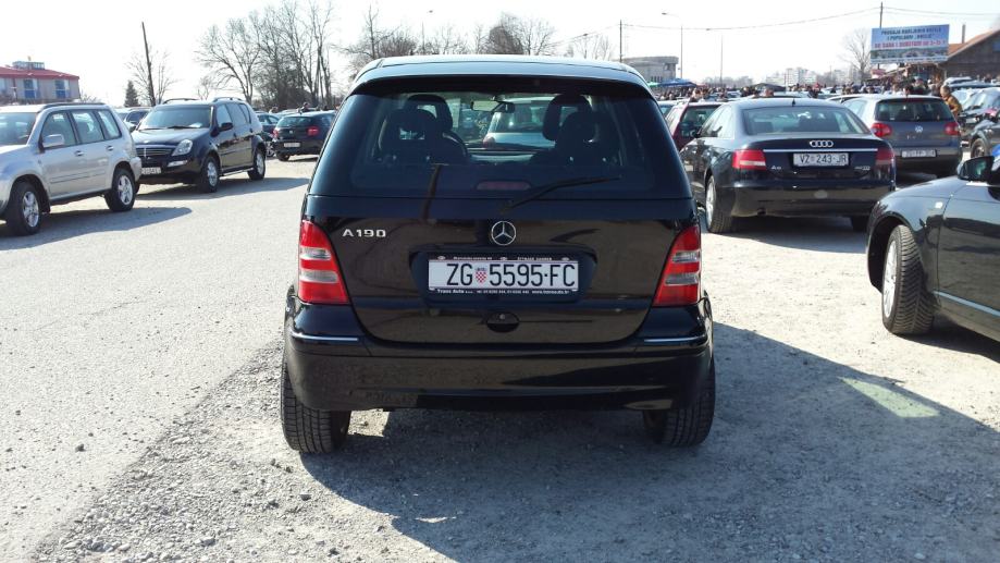 Mercedes A190 benz. 125 ks elegance, 2002 god.
