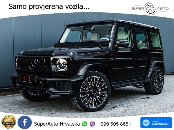 Mercedes AMG G 63 4.0 V8 4M Aut. 585 KS, 360+ZRAČNI+LED+4xGR SJED+ACC+ ...