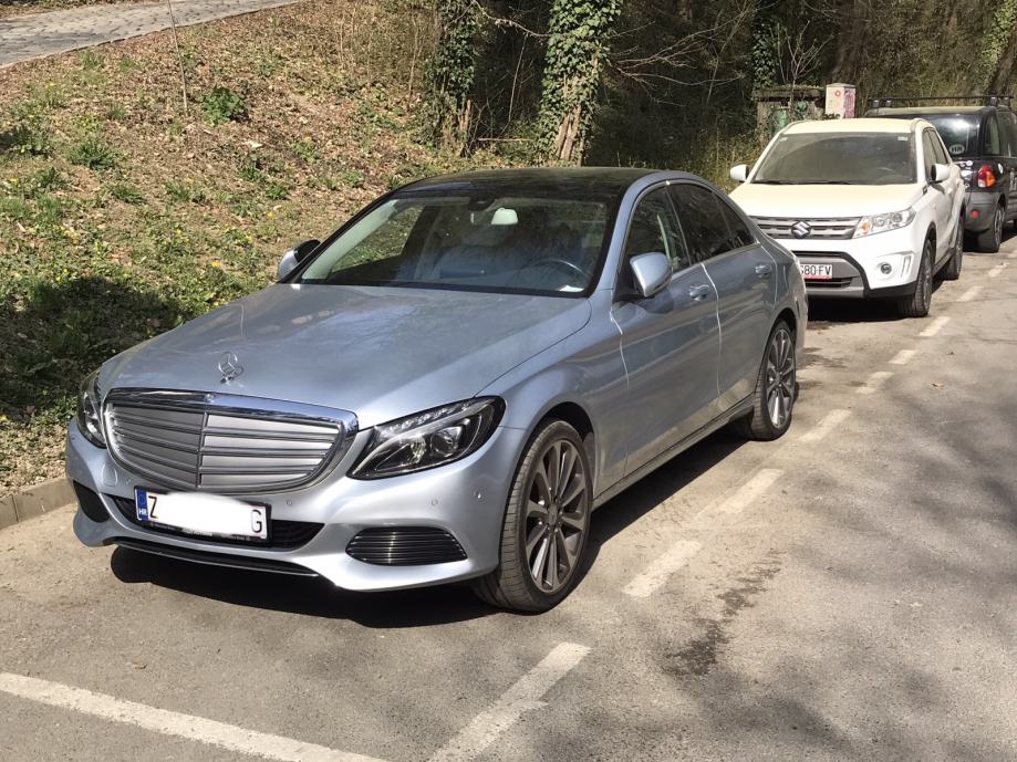 MB C-klasa 220 D automatik 2xfelge 17/19 zoll 2x4 nove gume, 2015 god.