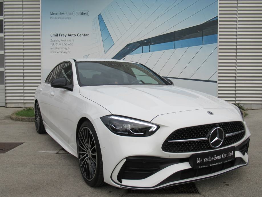 Mercedes-Benz C-klasa 300 d AMG Line / Night paket / KEYLESS / 19, 2022 ...