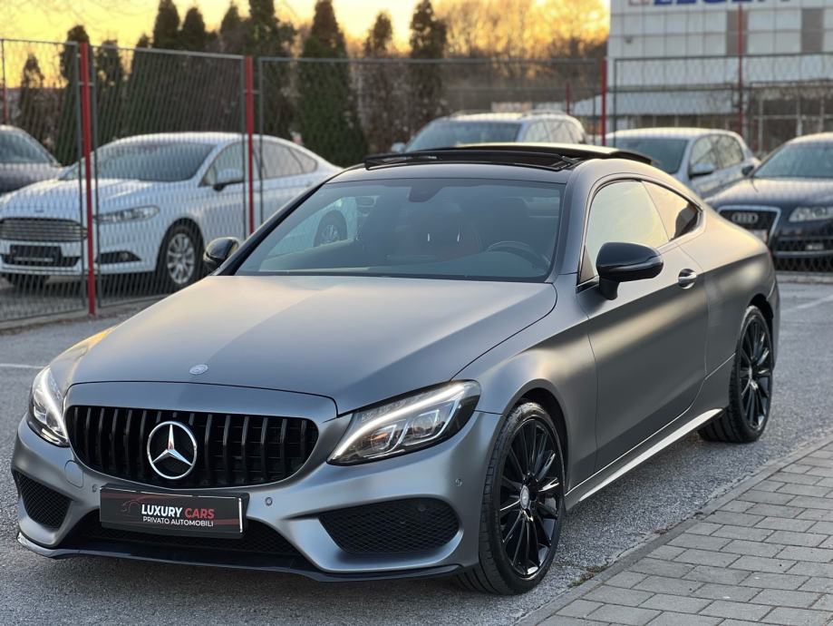 Mercedes-Benz C klasa Coupe 220d Amg night paket,panorama,multibem,19 ...