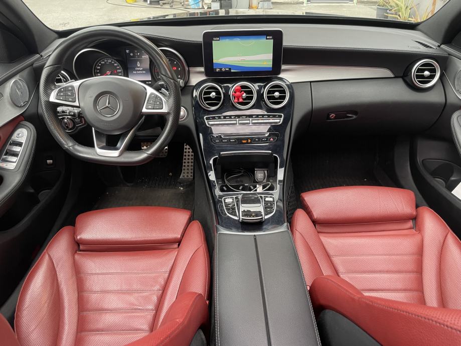 Mercedes-Benz C-Razred C 300h AMG line Zračno Panorama Headup Kamera B ...