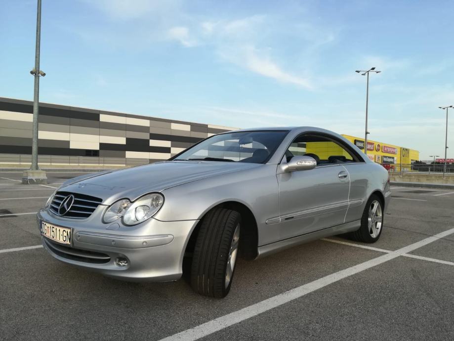 Mercedes-Benz CLK coupe 270 CDI, AUTOMATIK, KOŽA, KLIMA, FULL OPREMA ...