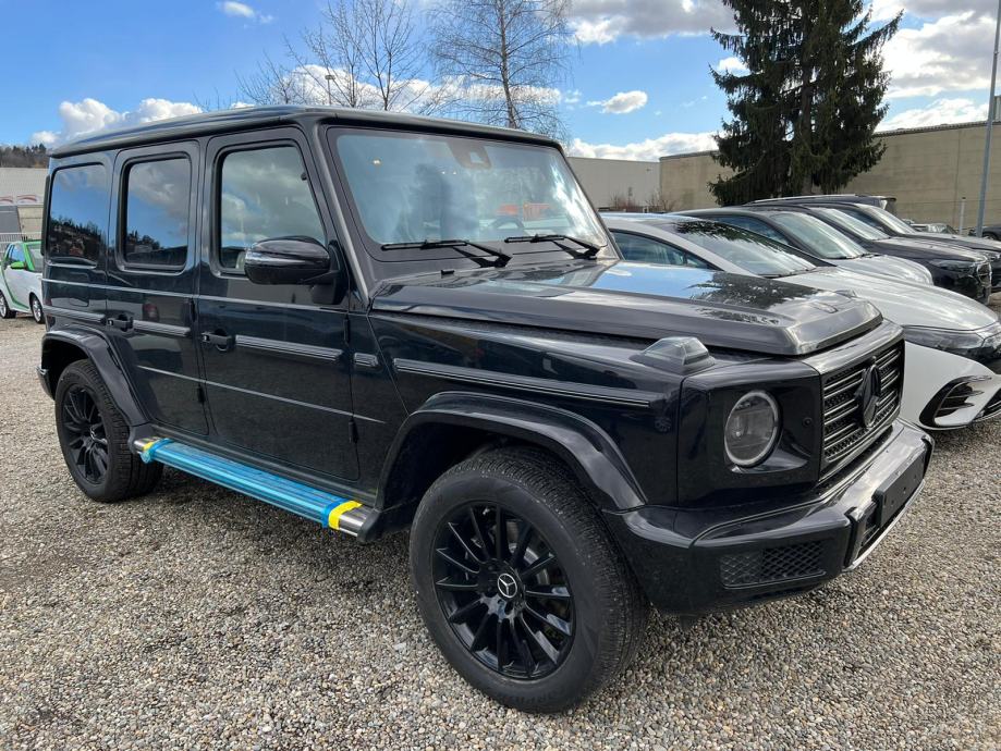Mercedes-Benz G 400d AMG-Line/Multibeam/Night/Burmester/360°/ACC/AMG20 ...
