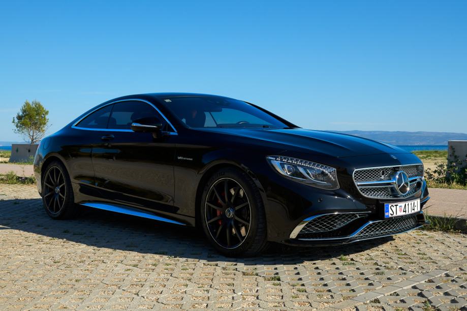 Mercedes S63 AMG Coupe Swarovski/Carbon/3D/Pano/Night vision/Webasto ...