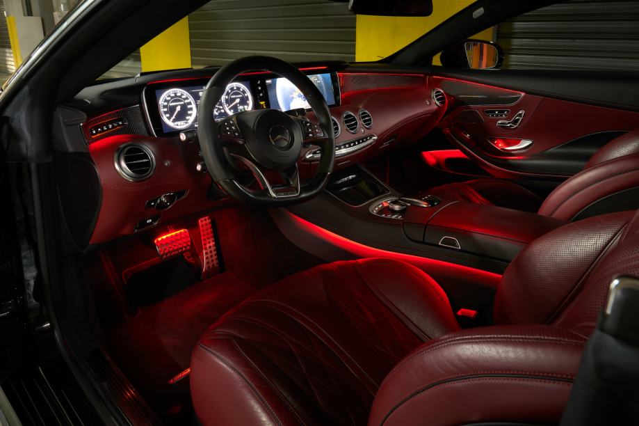 Mercedes S63 AMG Coupe Swarovski/Carbon/3D/Pano/Night vision/Webasto ...