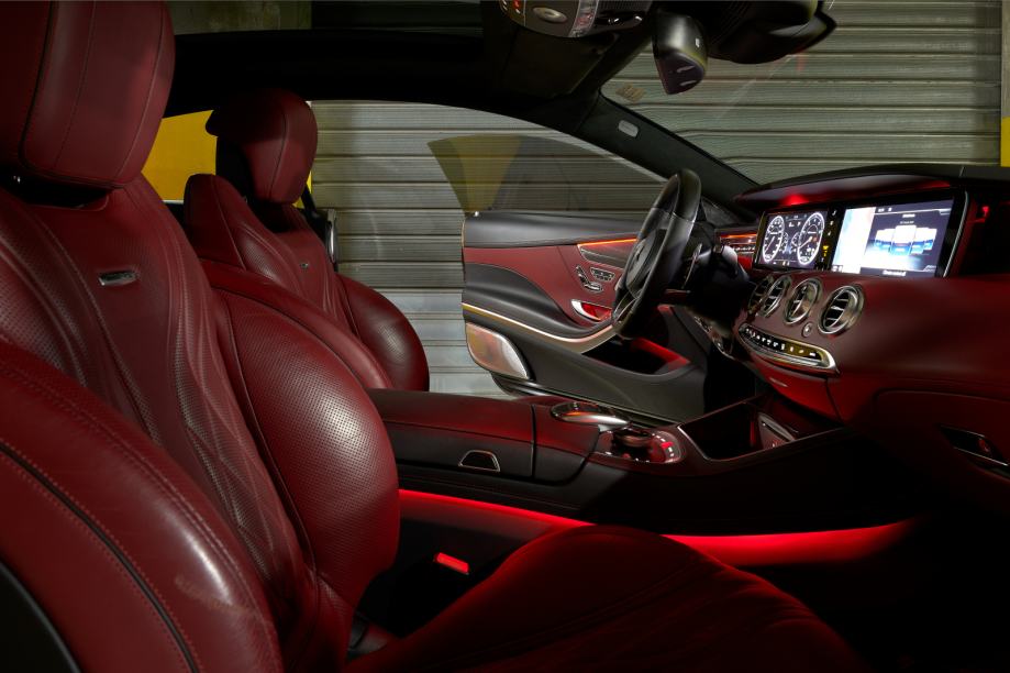 Mercedes S63 AMG Coupe Swarovski/Carbon/3D/Pano/Night vision/Webasto ...