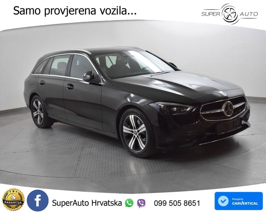 Mercedes C 300d T Aut. 2xAvantgarde 286 KS, LED+ACC+GR SJED+VIRT, 2022 god.