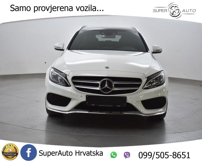 Mercedes C 350e T AMG Line Hybrid 279 KS, ZRAČNI+PANO+BURM+KAM+LED ...