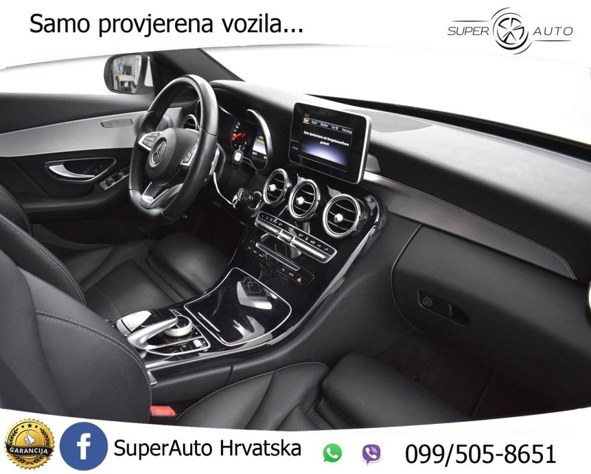 Mercedes C 350e T AMG Line Hybrid 279 KS, ZRAČNI+PANO+BURM+KAM+LED ...