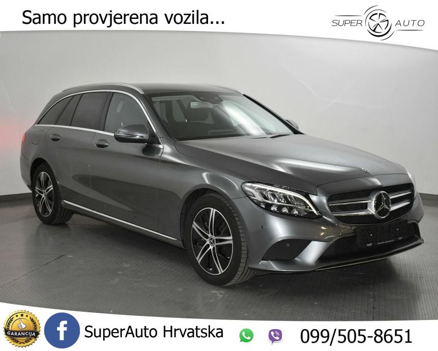 Mercedes C200d T Avantg. Euro6TEMP+FACELIFT+NAVI+LED+KAM, 2018 god.
