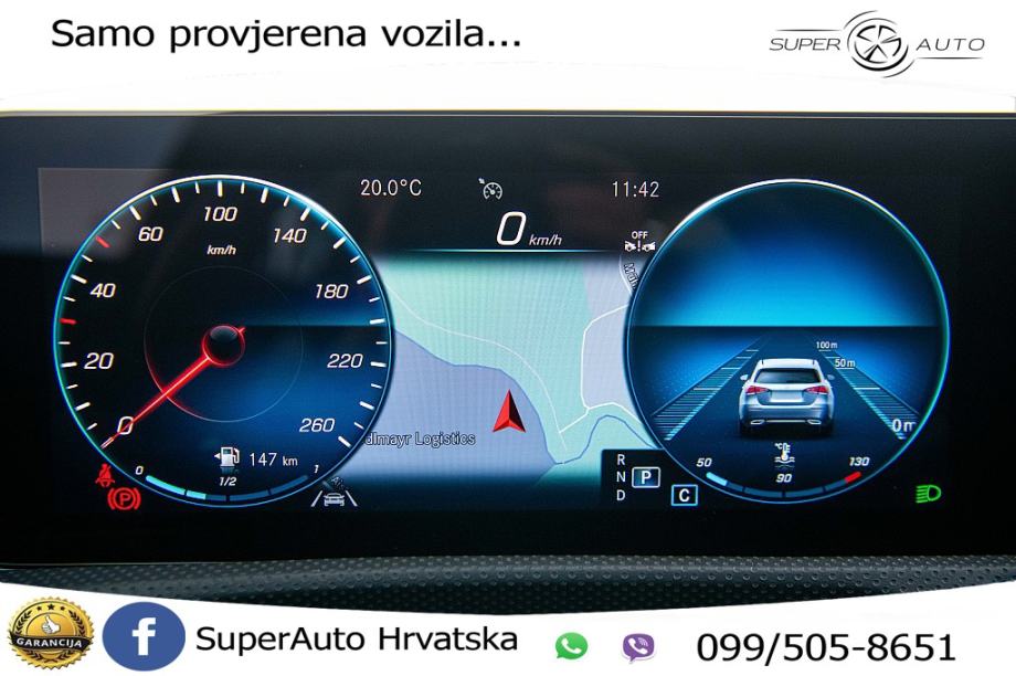 Mercedes CLA 200 SB 2xAMG-Line Premium 163 KS, LED+KAM+GR SJED+TEMP +V ...