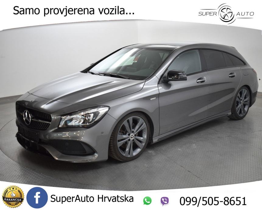 Mercedes CLA 250 CGI SB 7G-DCT AMG Line 211 KS, PANO+LED+KAM+SHZ, 2017 god.