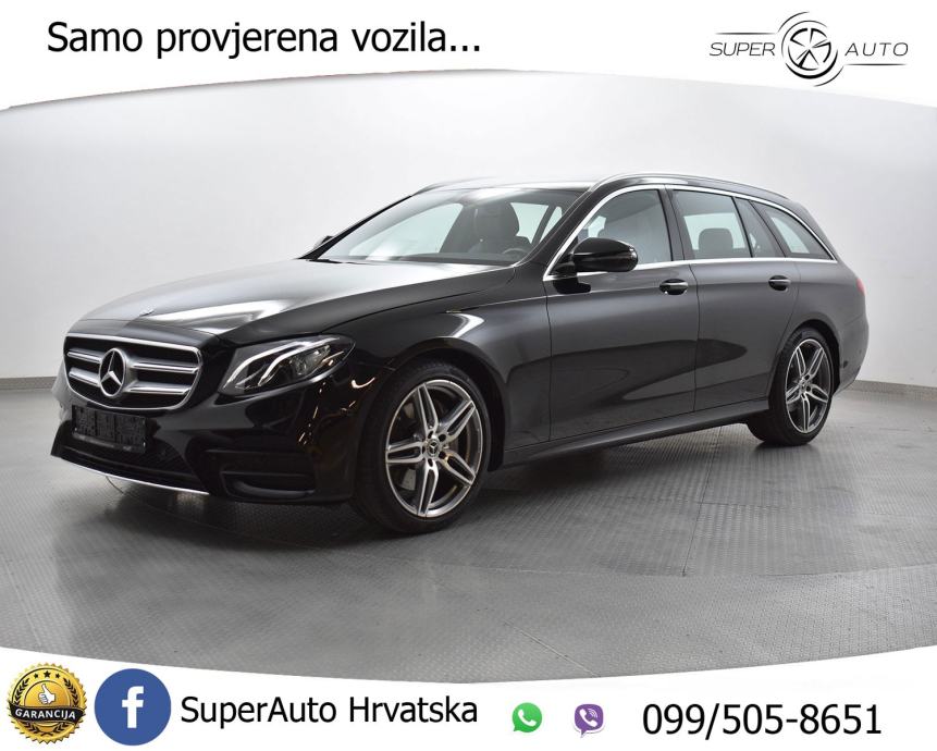 Mercedes E 250 CGI T 9G. AMG Line 211 KS, KAM+LED+SHZ+TEM+19, 2018 god.