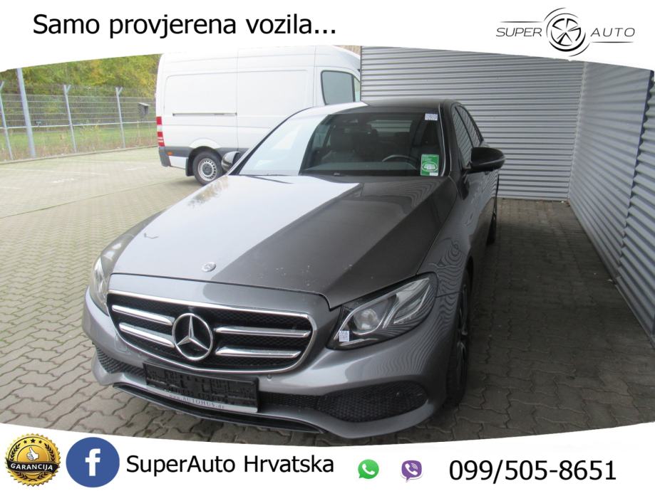Mercedes E 400 d 4M Avantgarde 340 KS, LED+360+SHZ+COMAND, 2018 god.