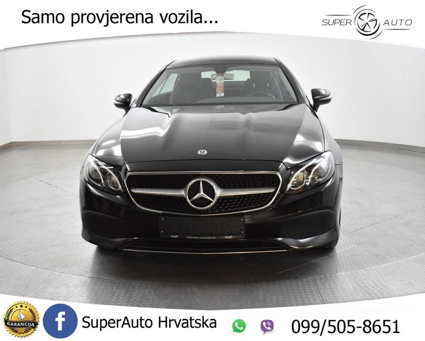 Mercedes E 400d Coupe 4Matic Avantg. 340 KS, LED+TEM+SHZ+KOŽA, 2020 god.
