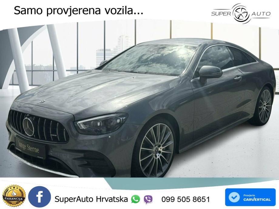 Mercedes E 450 Coupe 4M Aut. AMG Line 367 KS, ACC+LED+KAM+GR SJED+VIRT ...