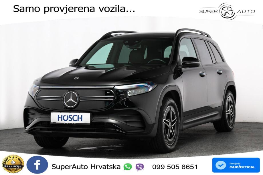 Mercedes EQB 300 69.7 kWh 4M AMG Adv.+ 228 KS, LED+ACC+GR SJED+PANO+KA, 2023 god.