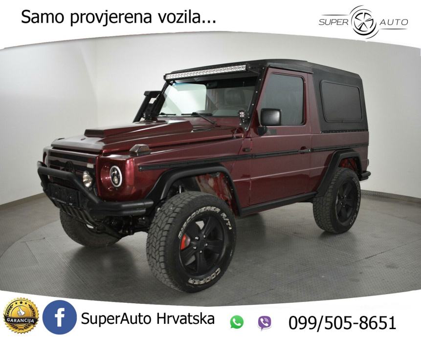 Mercedes G 250 GD Adventure First Edition 84 KS LED, 1990 god.