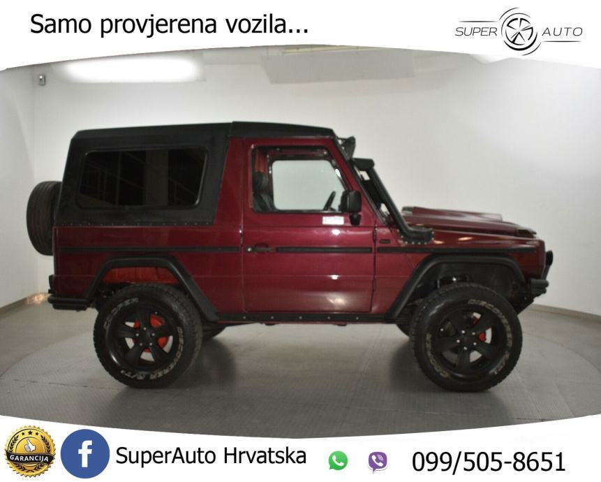 Mercedes G 250 GD Adventure First Edition 84 KS LED, 1990 god.