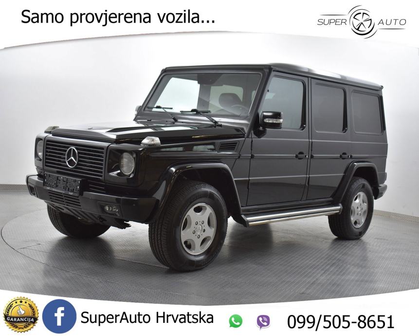 Mercedes G 270 CDI Aut. 156 KS, 7-SJEDALA+SHZ+TEM+KOŽA+MEMO, 2004 god.
