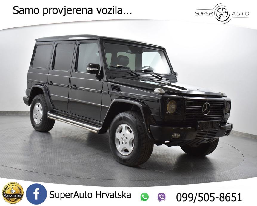 Mercedes G 270 CDI Aut. 156 KS, 7-SJEDALA+SHZ+TEM+KOŽA+MEMO, 2004 god.