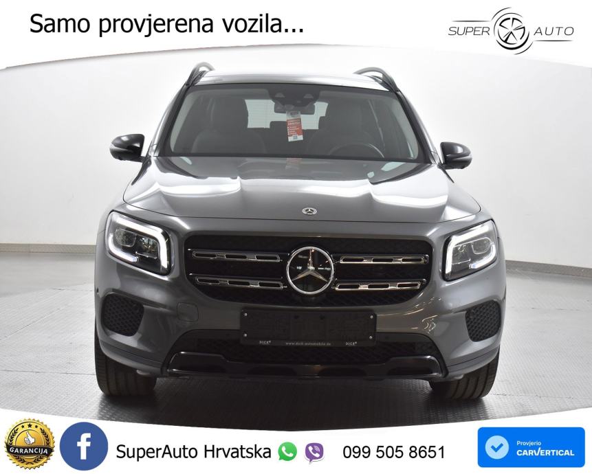 Mercedes GLB 200d 4M Aut. 150 KS, ACC+LED+360+GR SJED+HEAD+PANO, 2021 god.
