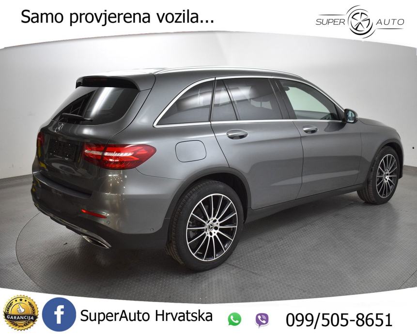 Mercedes GLC 350d 4M AMG Line 258 KS, NIGHT+COMAND+360°+PANO+BURM, 2019 god.