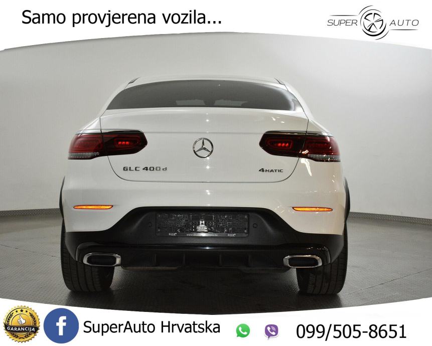 Mercedes GLC 400d Coupe 4M. 9G. AMG Line NIGHT+WINDES+20, 2019 god.